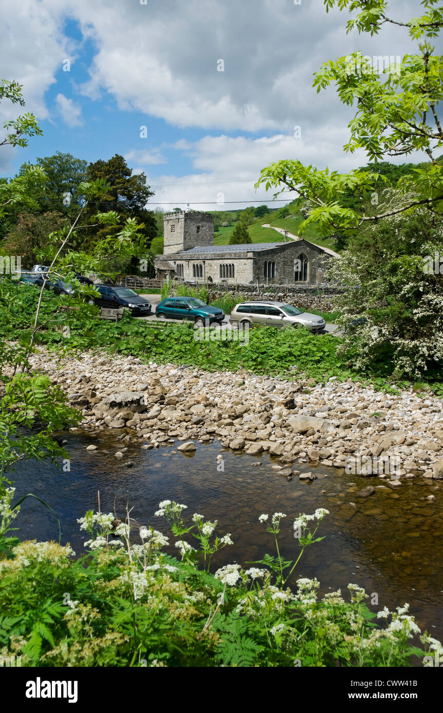 St Michael and All Angels Church in summer Hubberholme village Upper ...