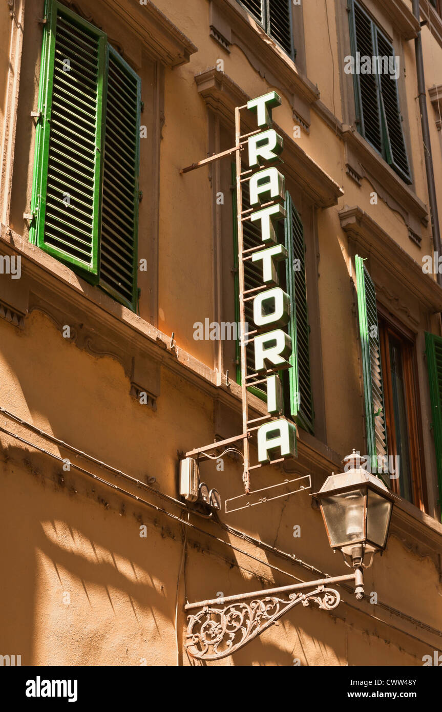 Trattoria sign hi-res stock photography and images - Alamy