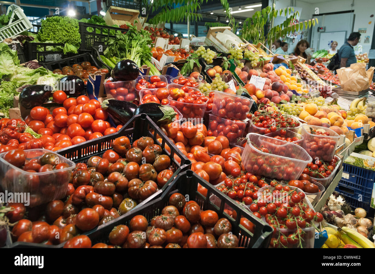Florence italy market hi-res stock photography and images - Alamy