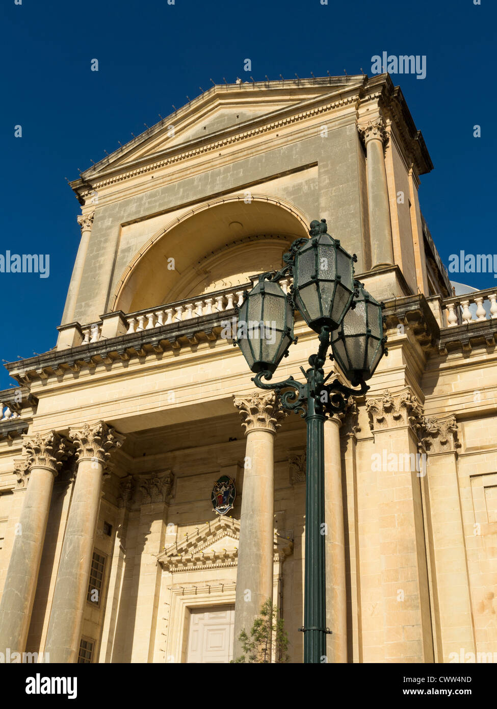Maltese architecture seen on the streets of the Island of Malta ...