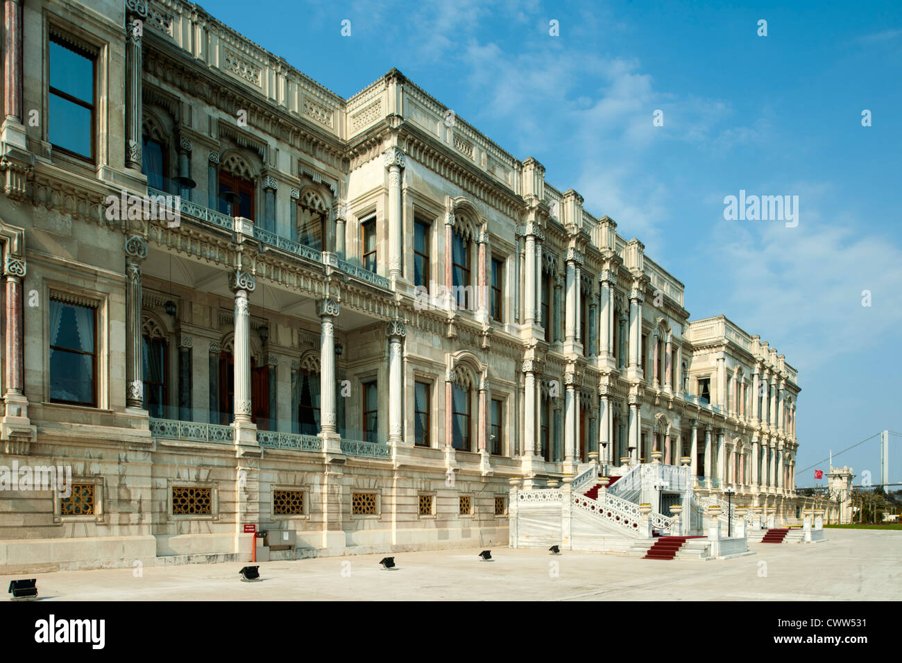Türkei, Istanbul, Besiktas, Ciragan-Palast (türkisch Ciragan Sarayi ...
