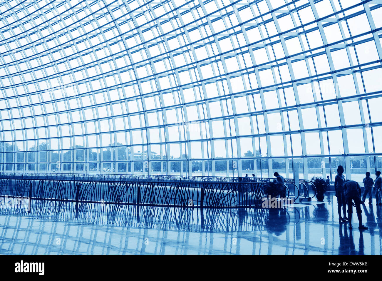 hall of chinese National Centre for the Performing Arts Stock Photo - Alamy