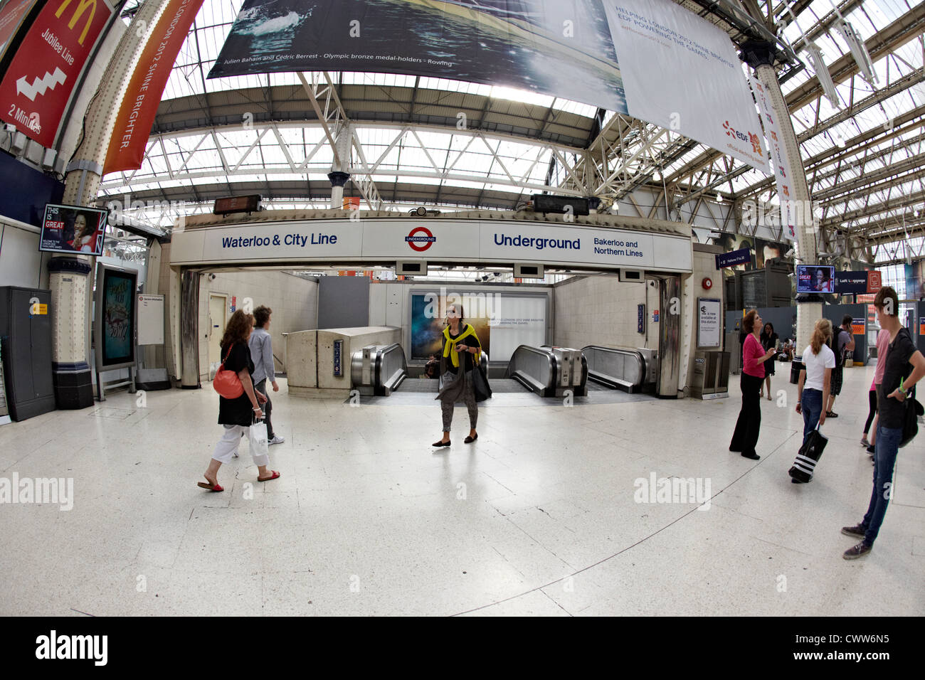 Waterloo Underground Station High Resolution Stock Photography and ...