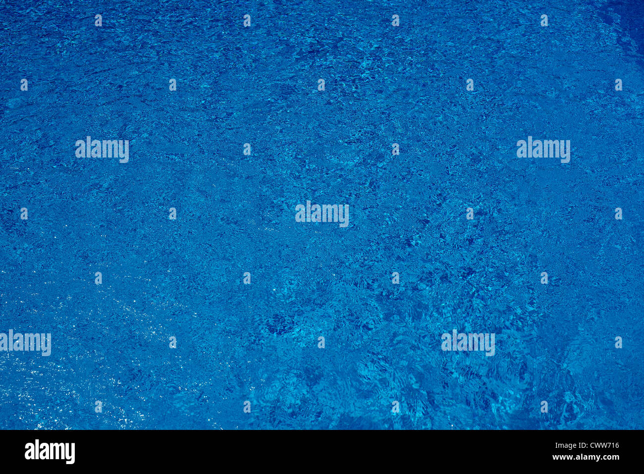 The Blue Water of a swimming pool in the South of France Stock Photo ...