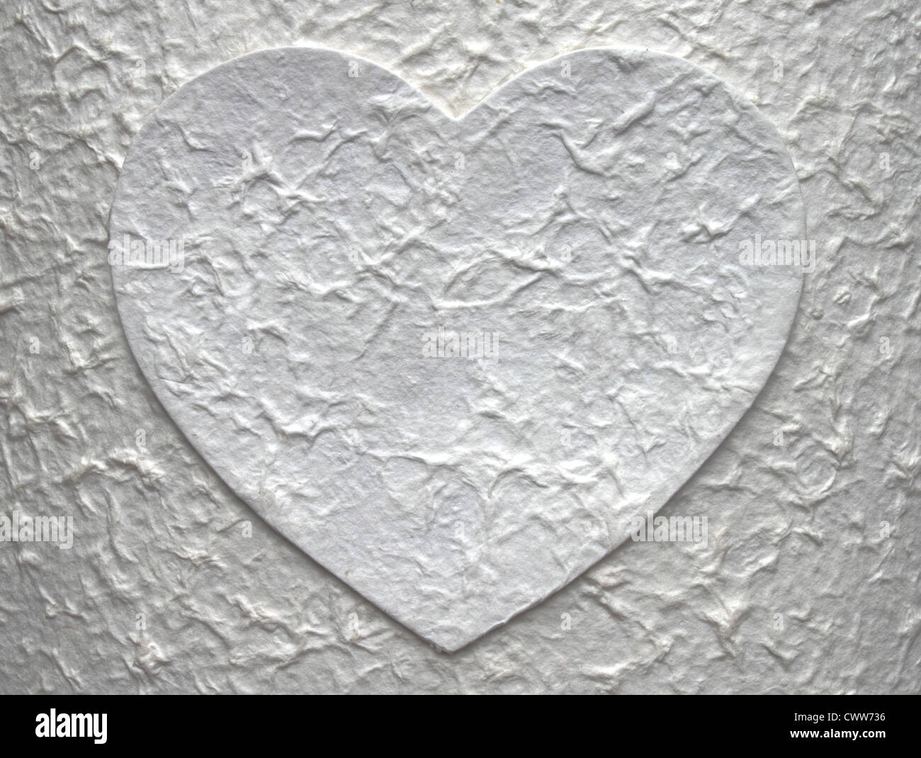 Heart paper for love Stock Photo - Alamy