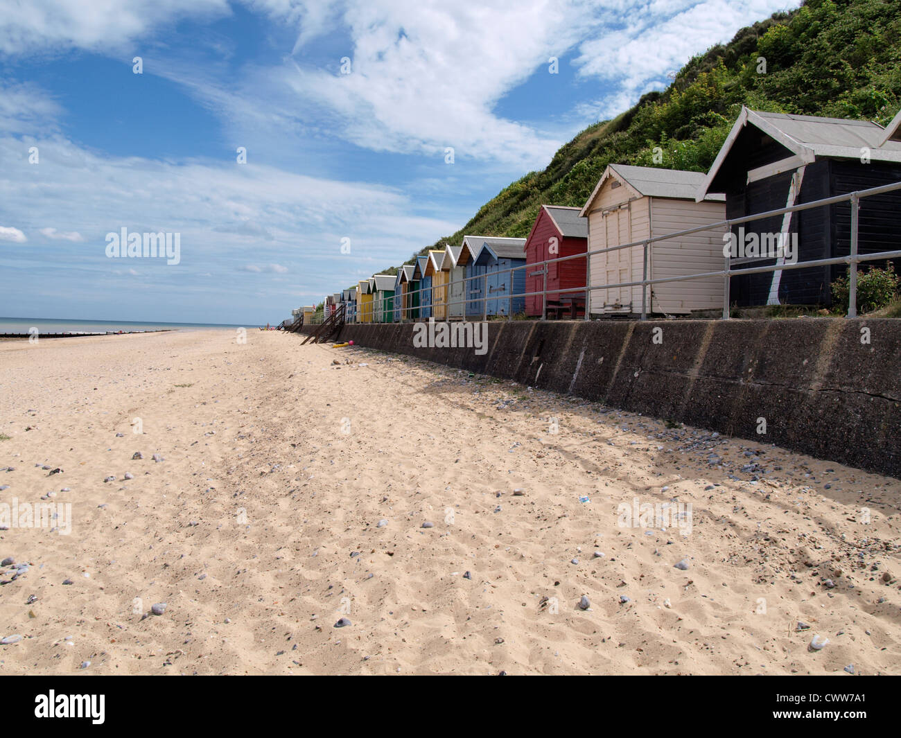 Beach Huts, Cromer, Norfolk, UK Stock Photo - Alamy