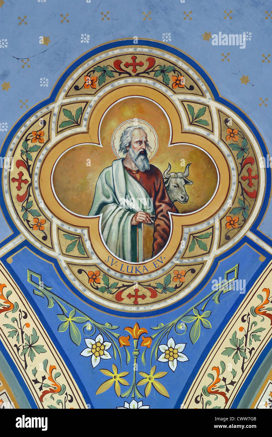 Saint Luke the Evangelist Stock Photo - Alamy