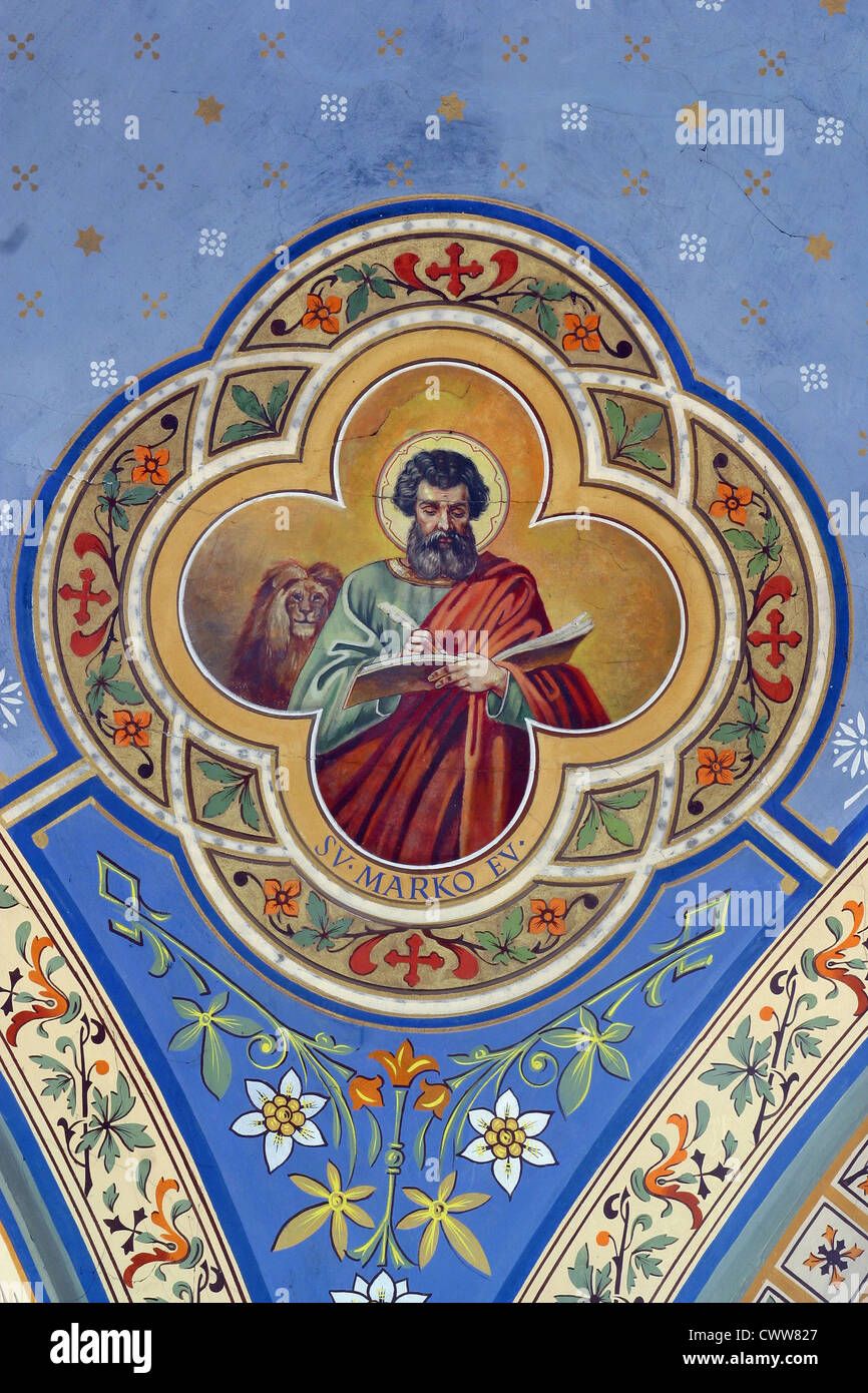 Saint Mark the Evangelist Stock Photo - Alamy