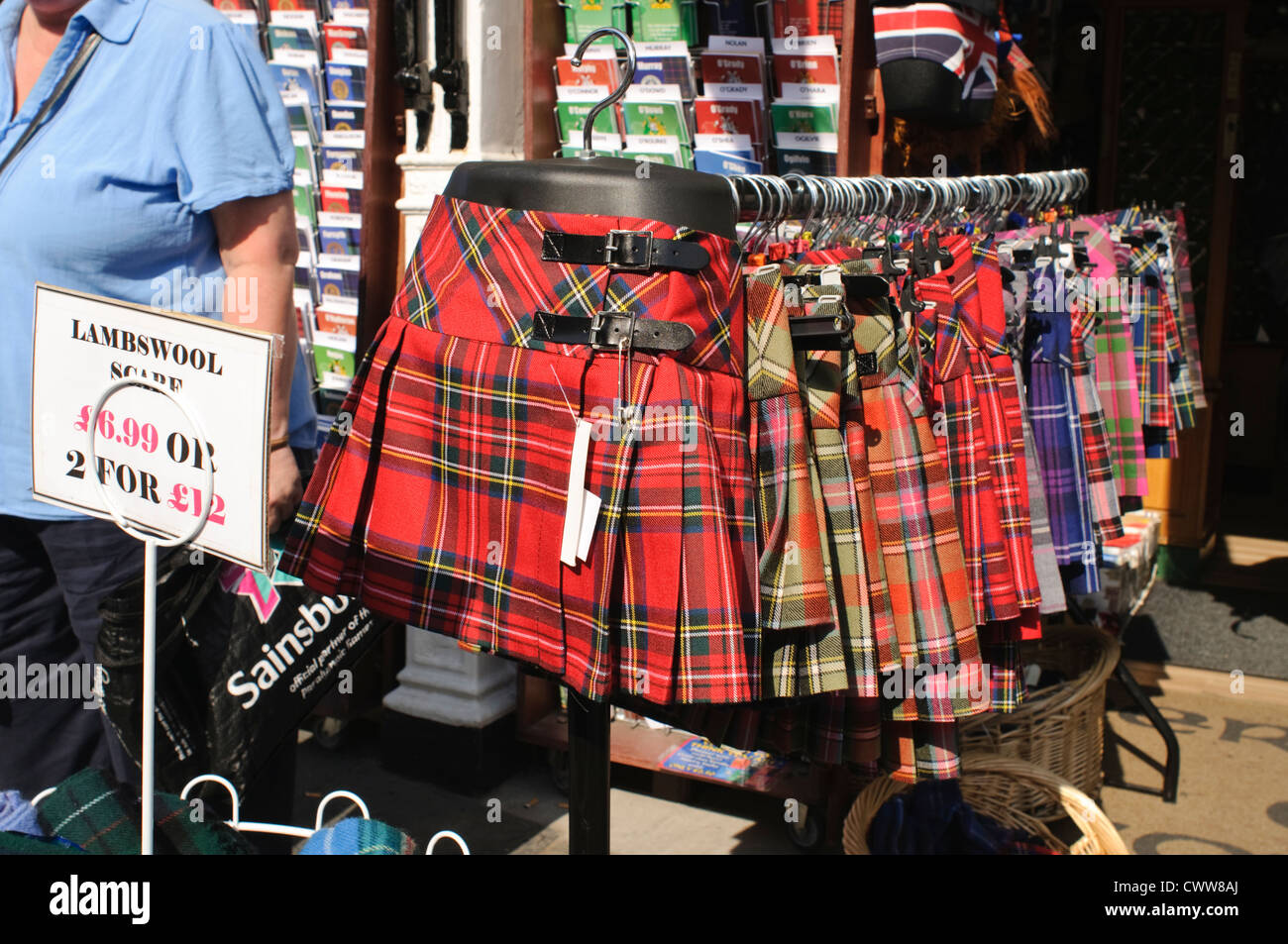Kilts shop hi-res stock photography and images - Alamy