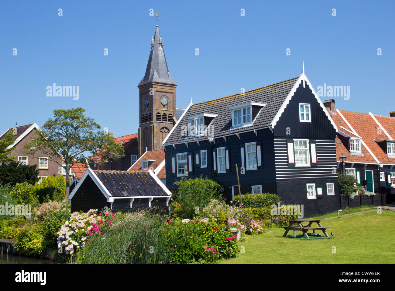 Touristic town of Marken, Holland Stock Photo - Alamy