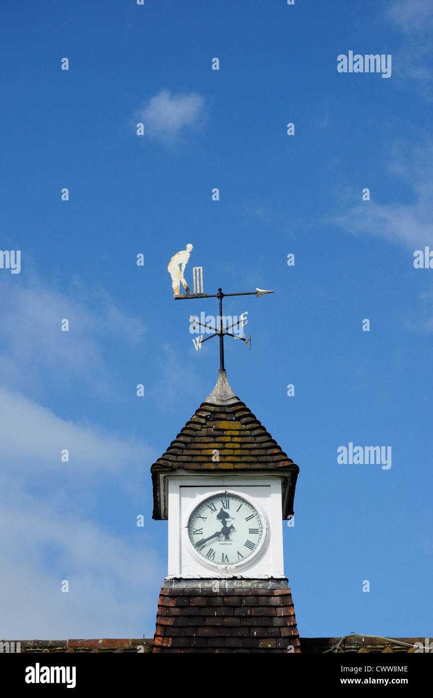 Cricket pavilion clock hi-res stock photography and images - Alamy
