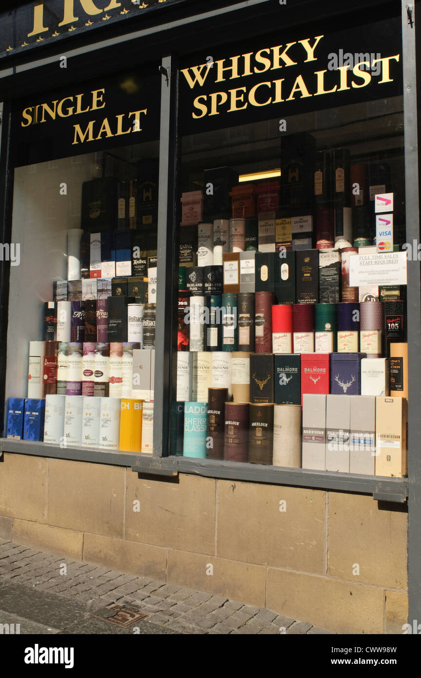 Whisky specialist store hi-res stock photography and images - Alamy