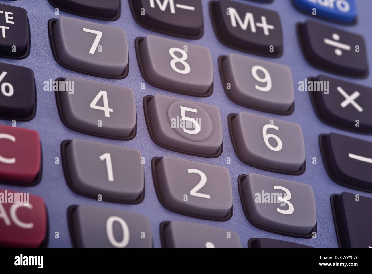 Numbers @ buttons hi-res stock photography and images - Alamy