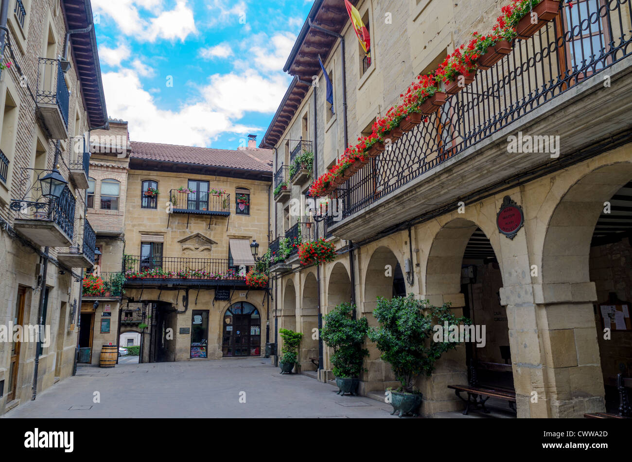 Laguardia village, Alava, Basque Country, Spain Stock Photo - Alamy