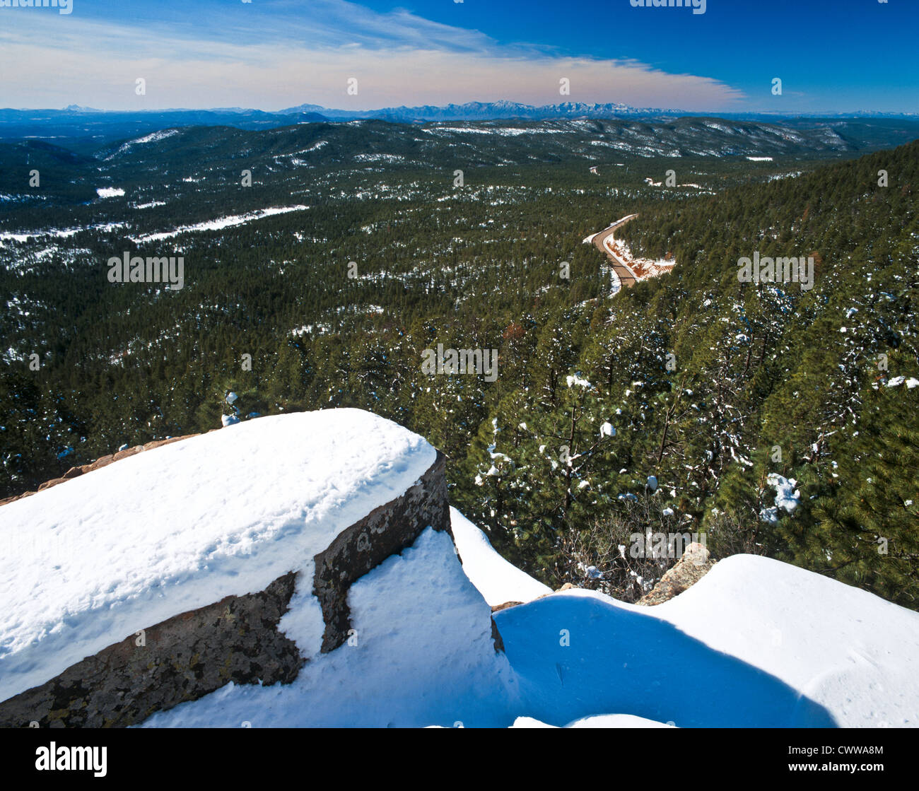 Mogollon rim snow hi-res stock photography and images - Alamy