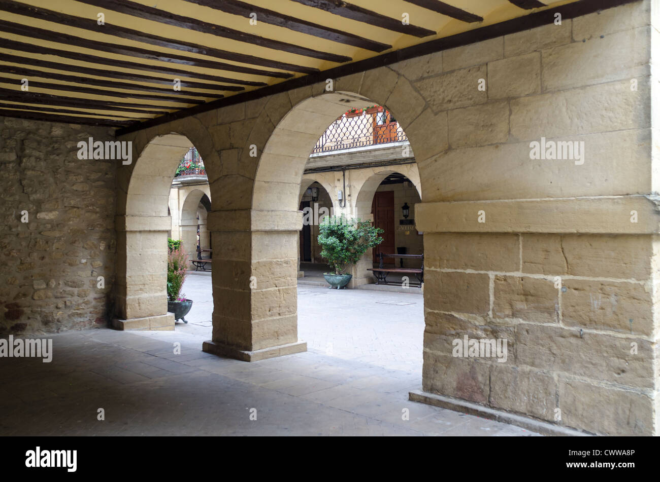 Laguardia village, Alava, Basque Country, Spain Stock Photo - Alamy