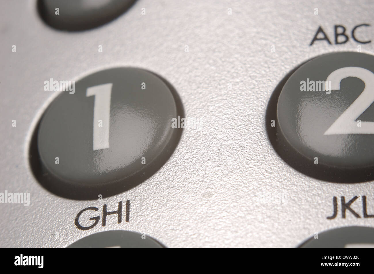 Close up of digital telephone handset buttons Stock Photo - Alamy