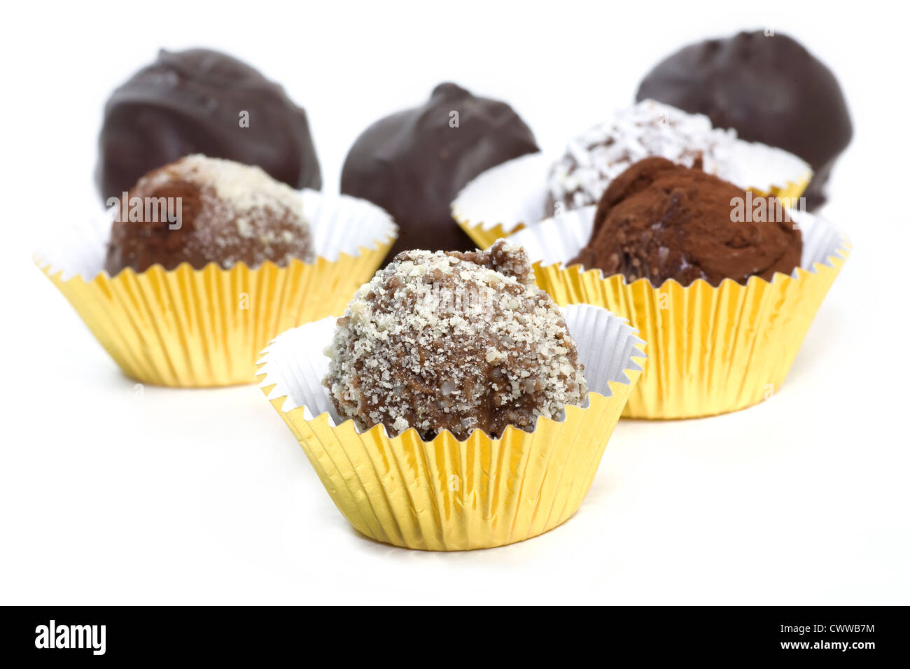 Chocolate Truffles Wrapped In Gold Foil at Lon Taylor blog