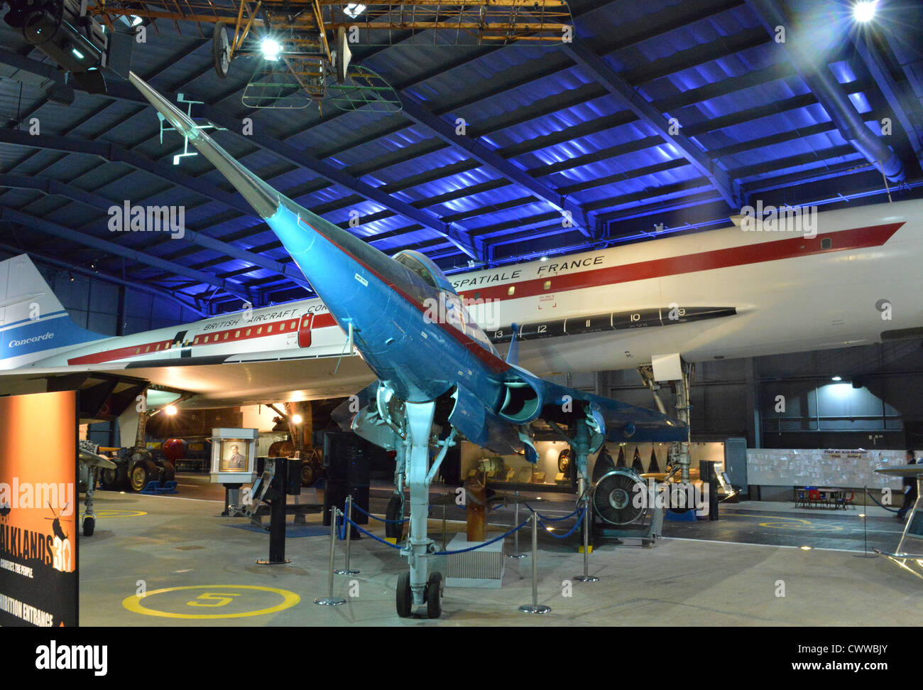 British Aircraft Corporation 221 Stock Photo - Alamy