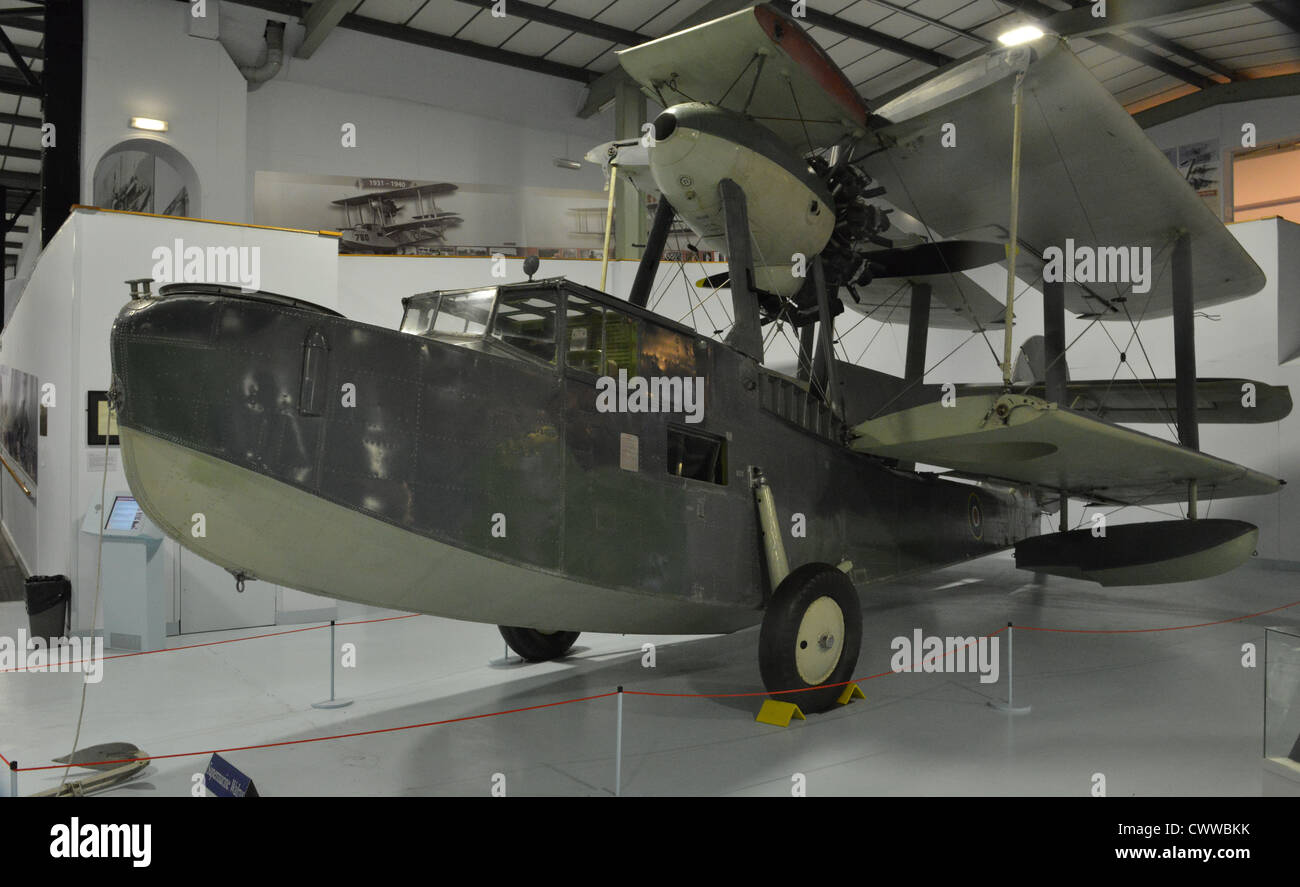 A Supermarine Walrus at the Fleet Air Arm Museum Stock Photo - Alamy