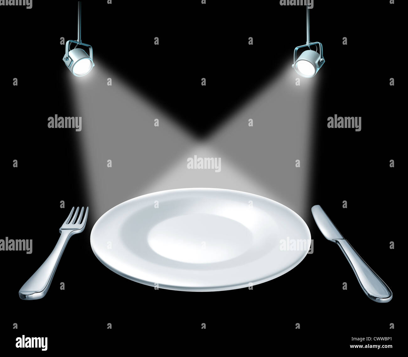 Featured dish on the menu restaurant and dinning symbol represented by ...