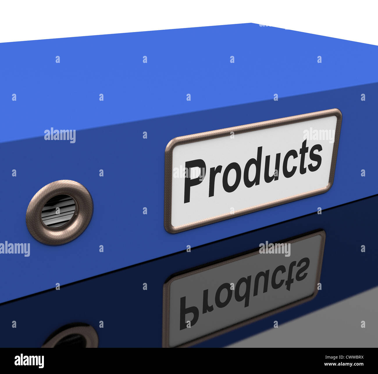 Product File With Catalog Of Goods For Selling Stock Photo - Alamy