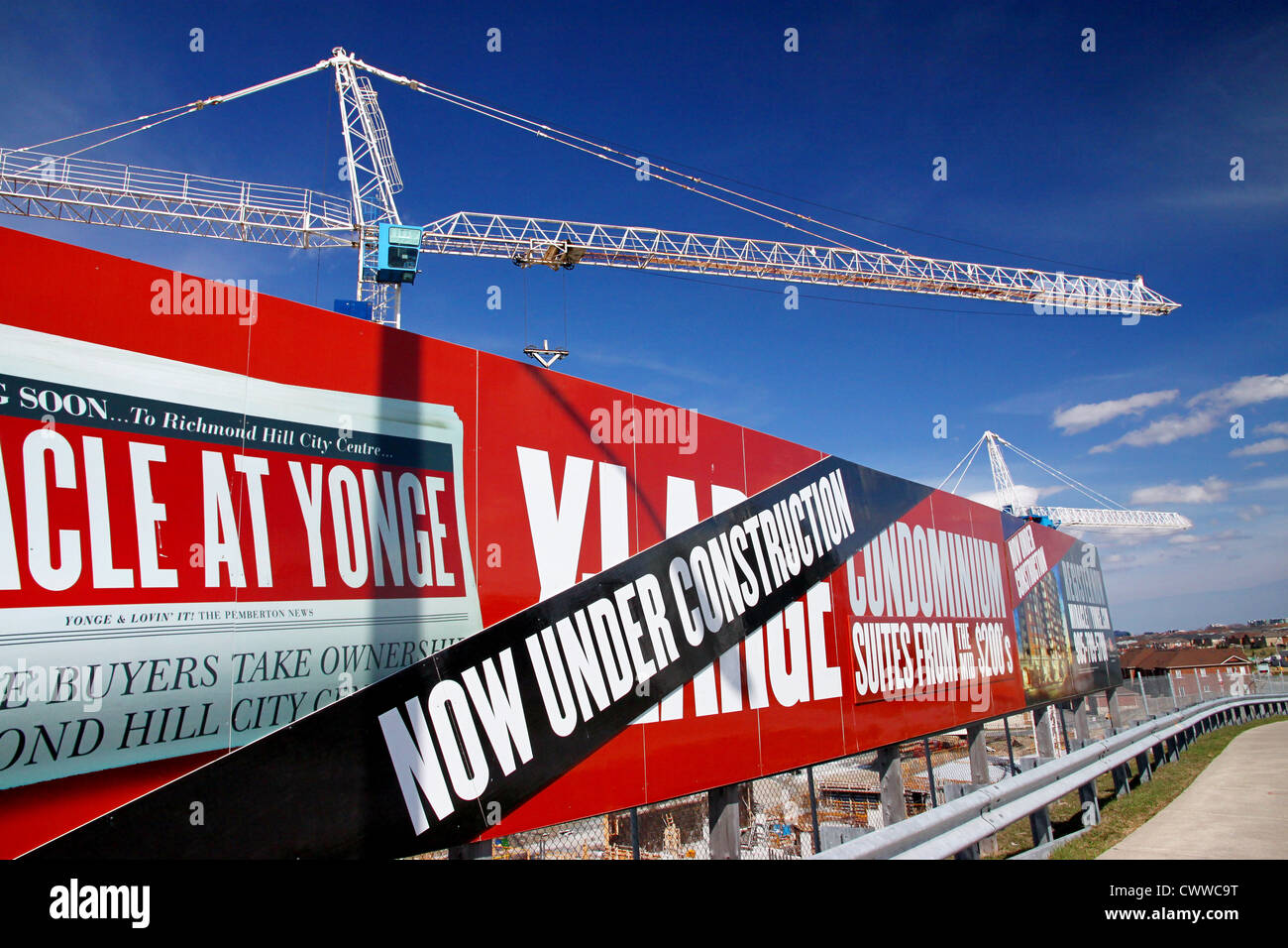 Toronto construction site hi-res stock photography and images - Alamy