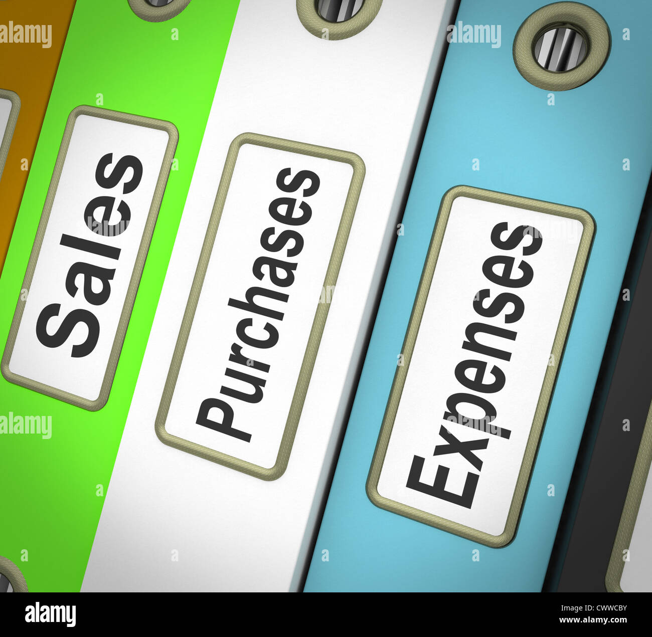 Purchases Sales Expenses Files Contains Records Of Transactions Stock ...