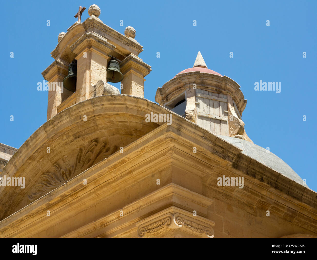 Maltese architecture seen on the streets of the Island of Malta ...
