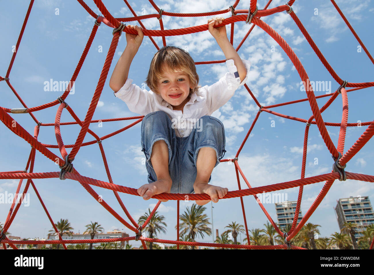 Rope park beach hi-res stock photography and images - Alamy