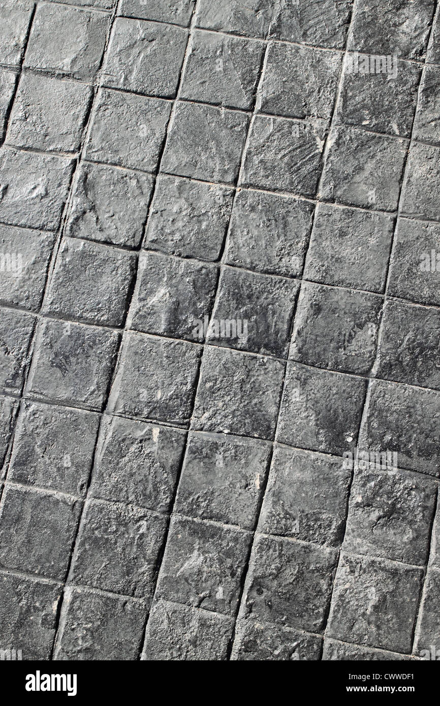 black tile road texture Stock Photo - Alamy
