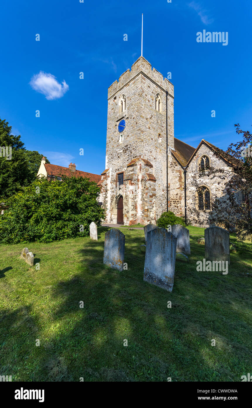 St peters church old woking hi-res stock photography and images - Alamy