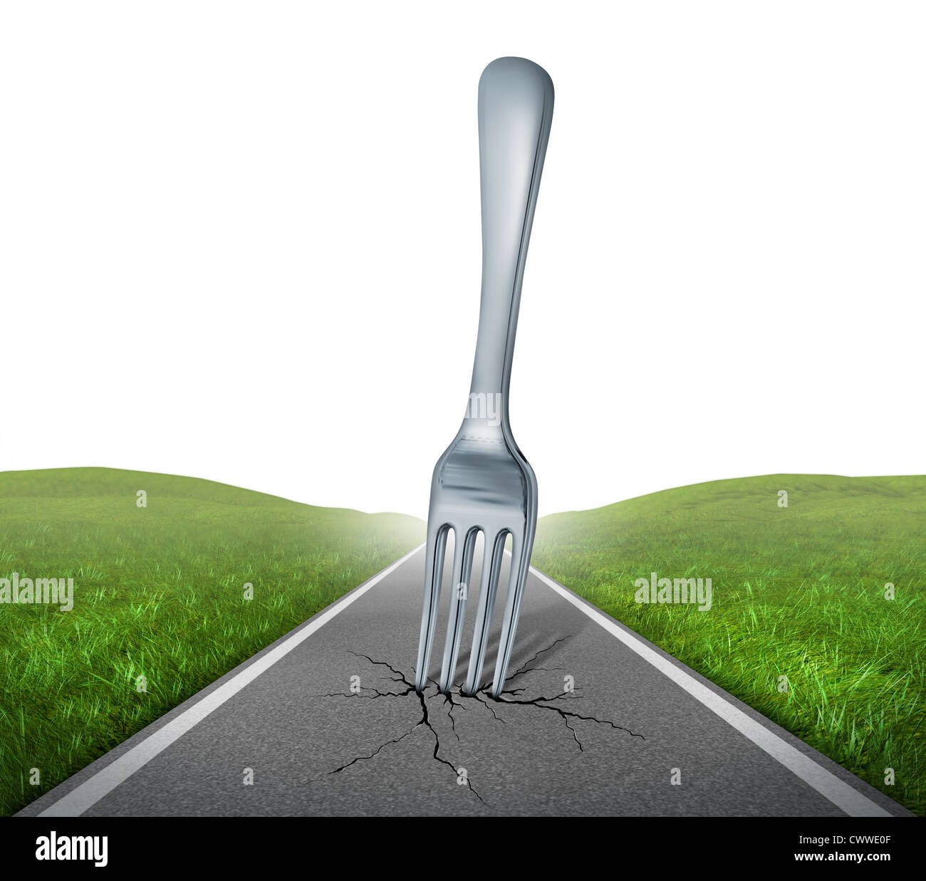 A fork in the road hi res stock photography and images Alamy