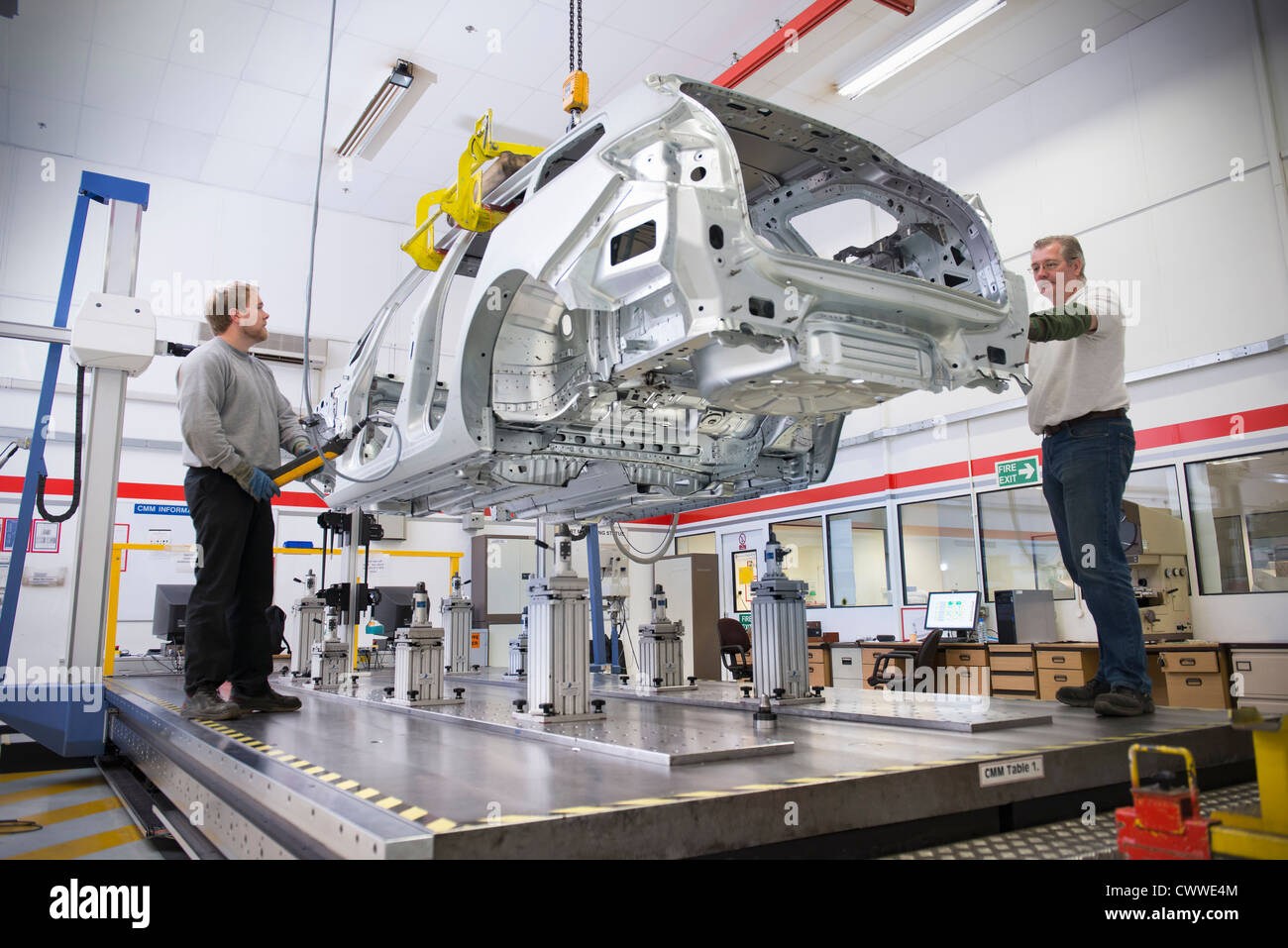 Car factory workers hi-res stock photography and images - Alamy