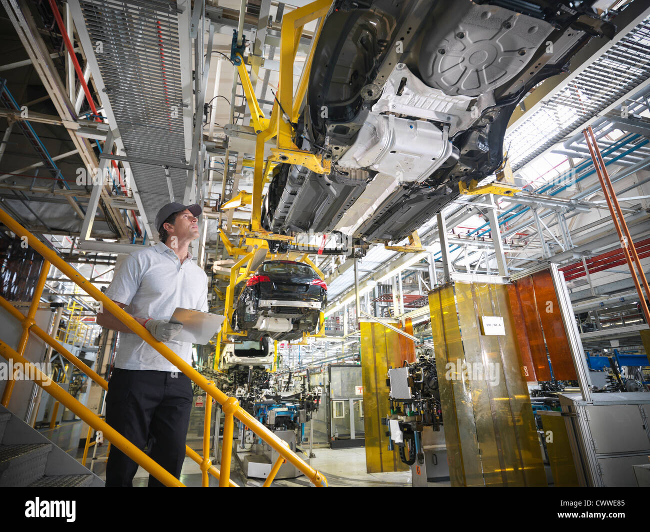 Car manufacturing line hi-res stock photography and images - Alamy