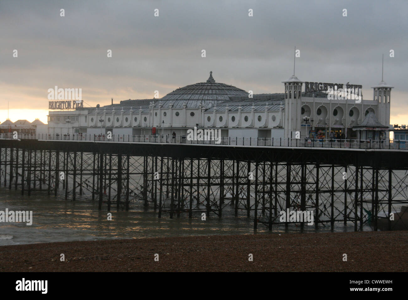 Brighton pier winter hi-res stock photography and images - Alamy