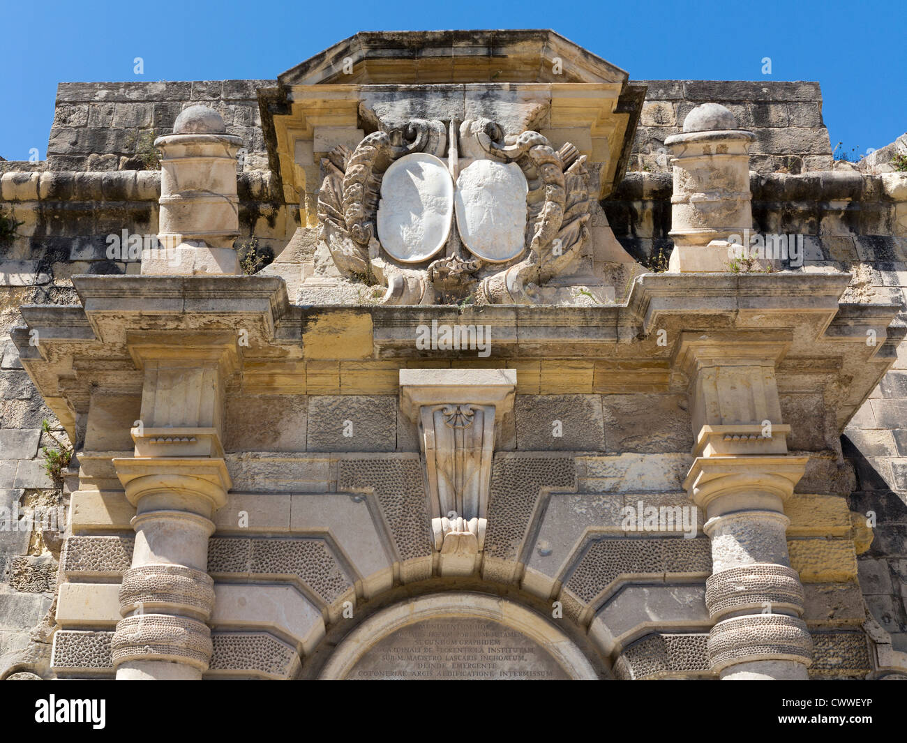 Maltese architecture seen on the streets of the Island of Malta ...