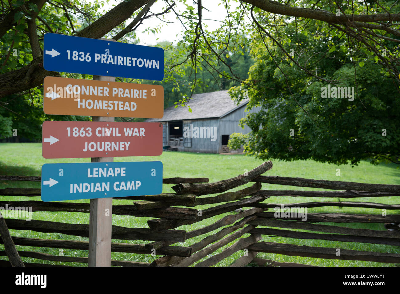 Conner prairie park hi-res stock photography and images - Alamy