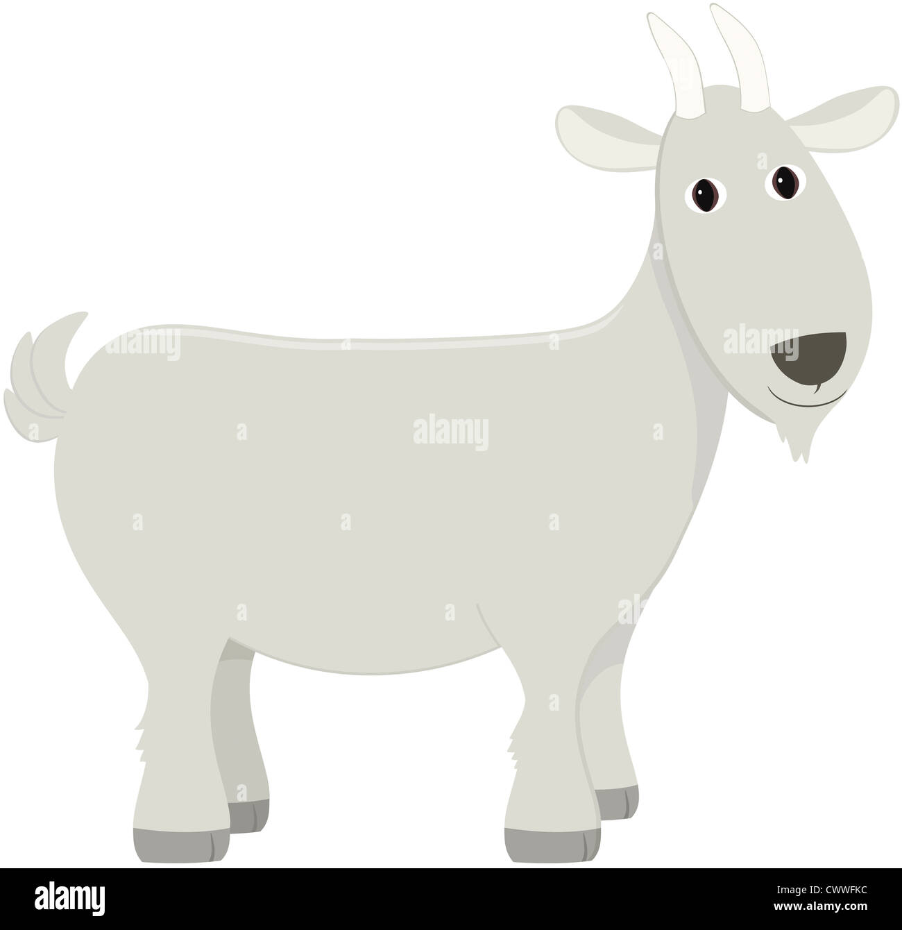 Goat Cartoon Stock Photos & Goat Cartoon Stock Images - Alamy