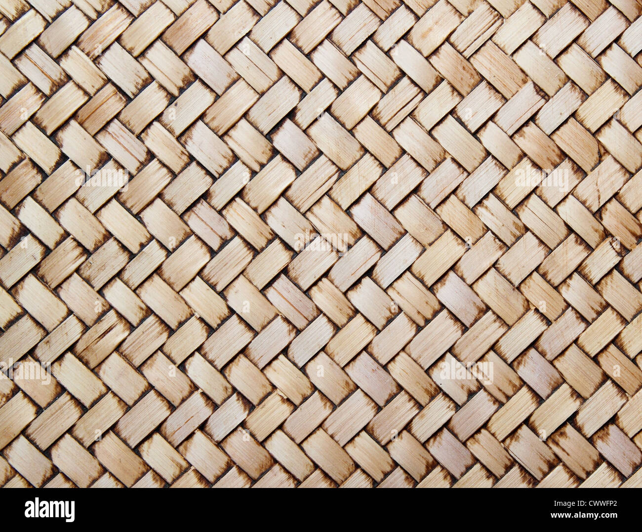 Native Thai style bamboo wall Stock Photo - Alamy