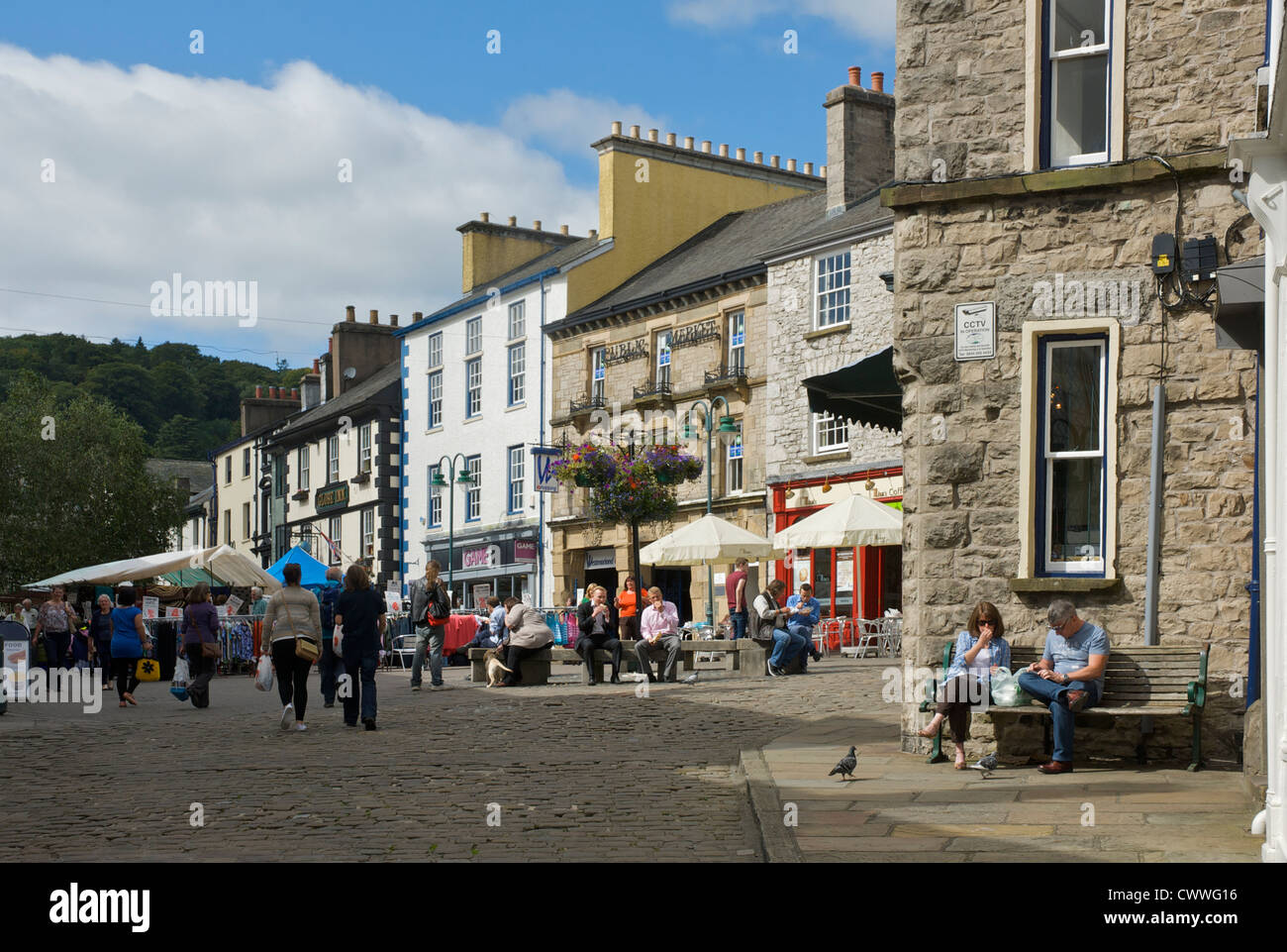 Kendal cumbria market hi-res stock photography and images - Alamy