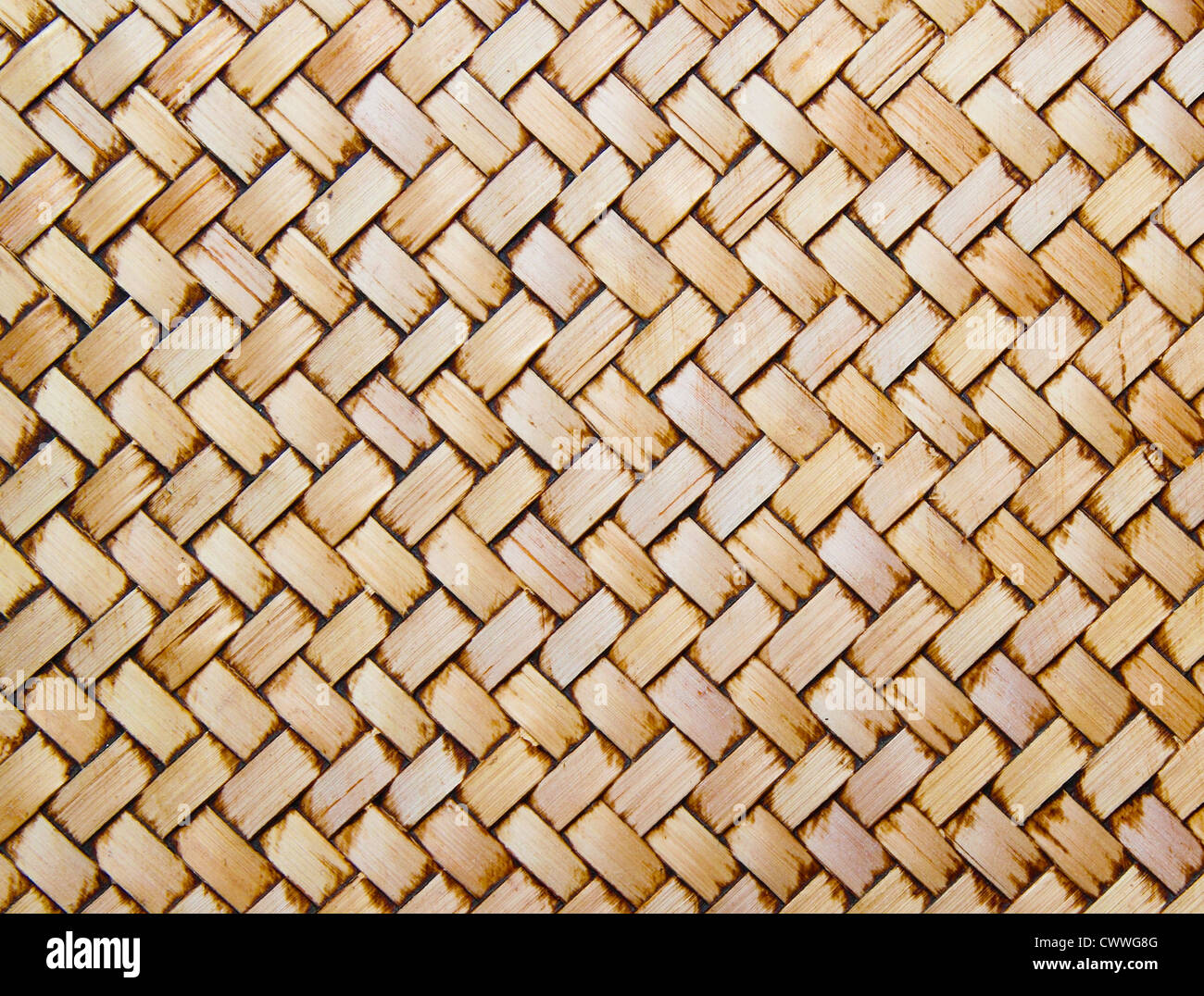 Native Thai style bamboo wall Stock Photo - Alamy