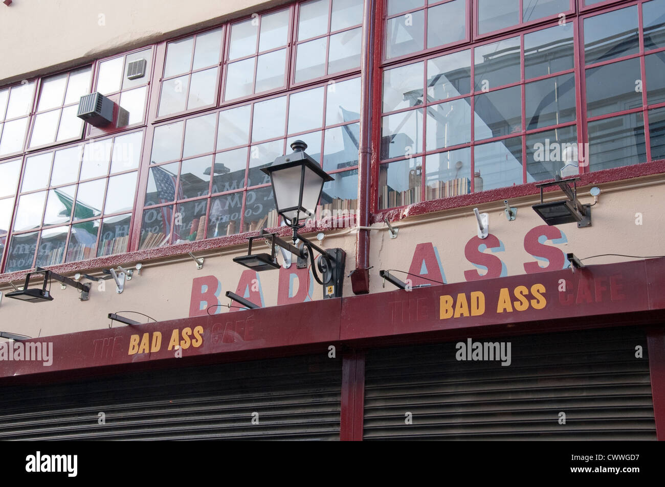 bad ass café in temple bar dublin ireland Stock Photo - Alamy