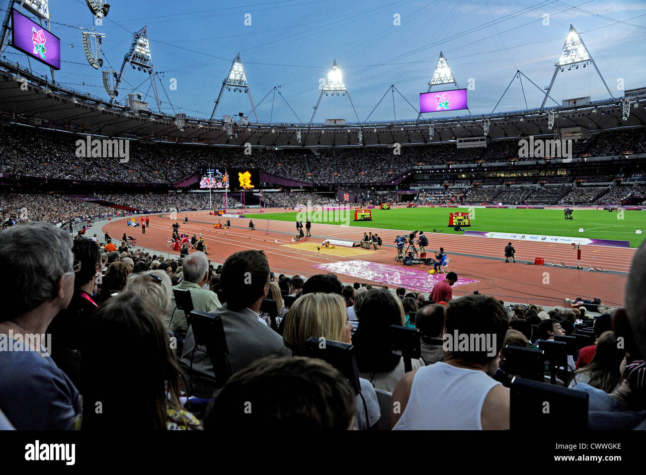 Paralympics 2012 track hi-res stock photography and images - Alamy