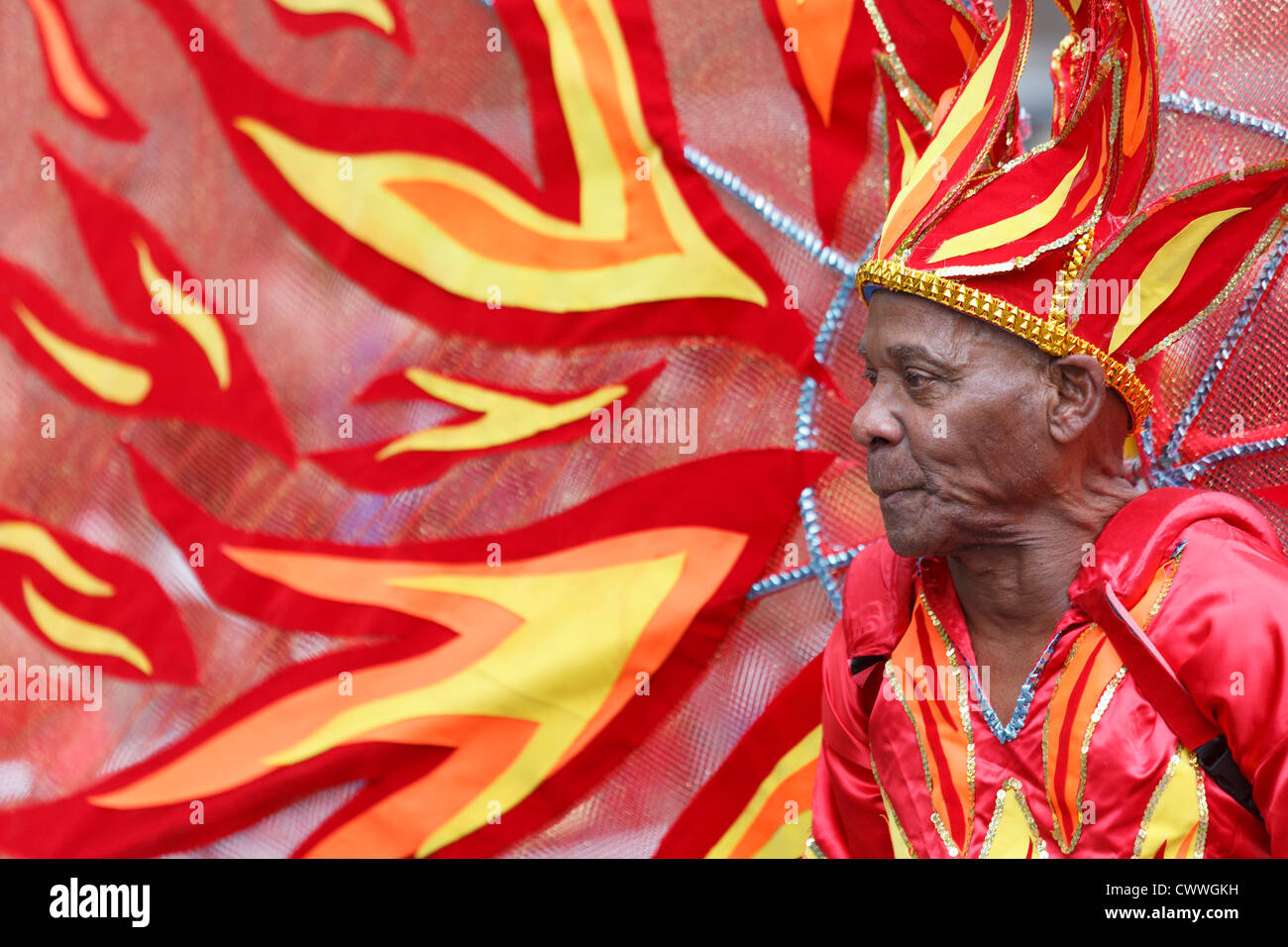 Notting Hill Carnival in London, Phoenix Carnival Costume Band Stock ...