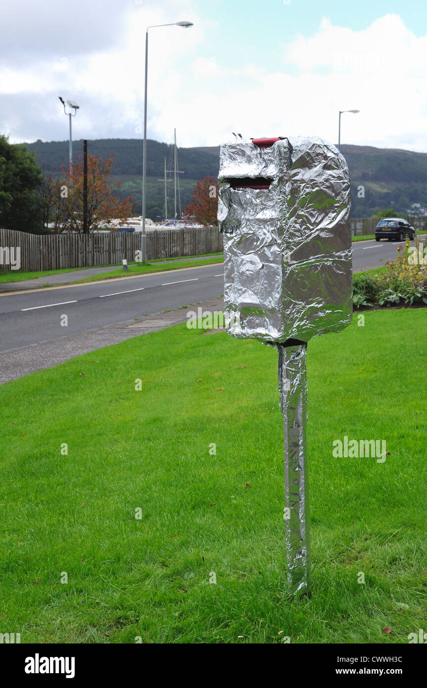 Scottish post box hi-res stock photography and images - Alamy