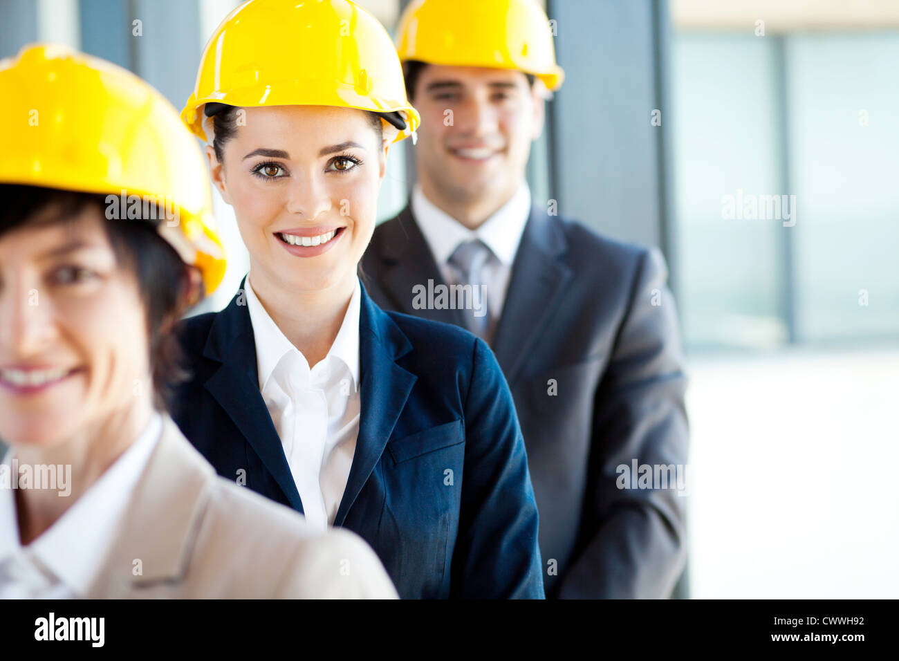 group of architects closeup portrait Stock Photo - Alamy