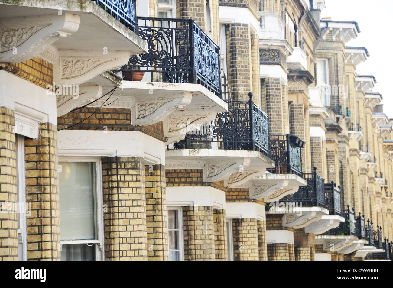 Victorian houses brighton hi-res stock photography and images - Alamy