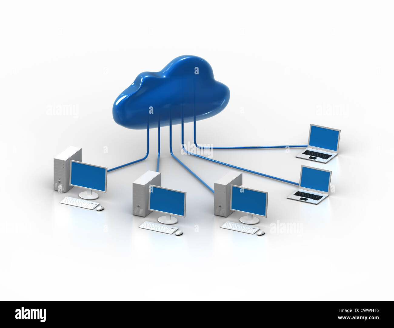 Drawing data diagram connections hi-res stock photography and images ...