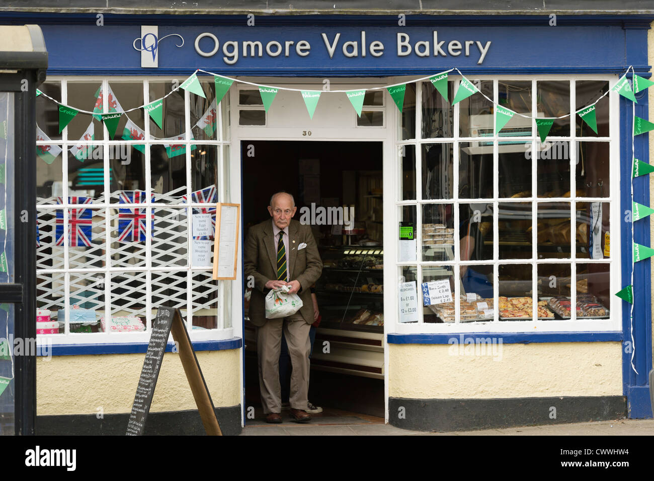 Exterior : The Ogmore Vale Bakery shop Cowbridge, Vale of Glamorgan ...